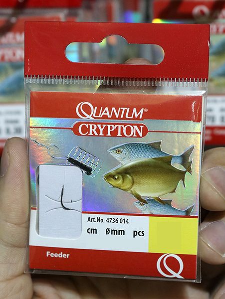 CRYPTON FEEDER HOOK-TO-NYLON BLACK NI. #10 0.18mm 70cm 10pcs (4736010) | Formax Store