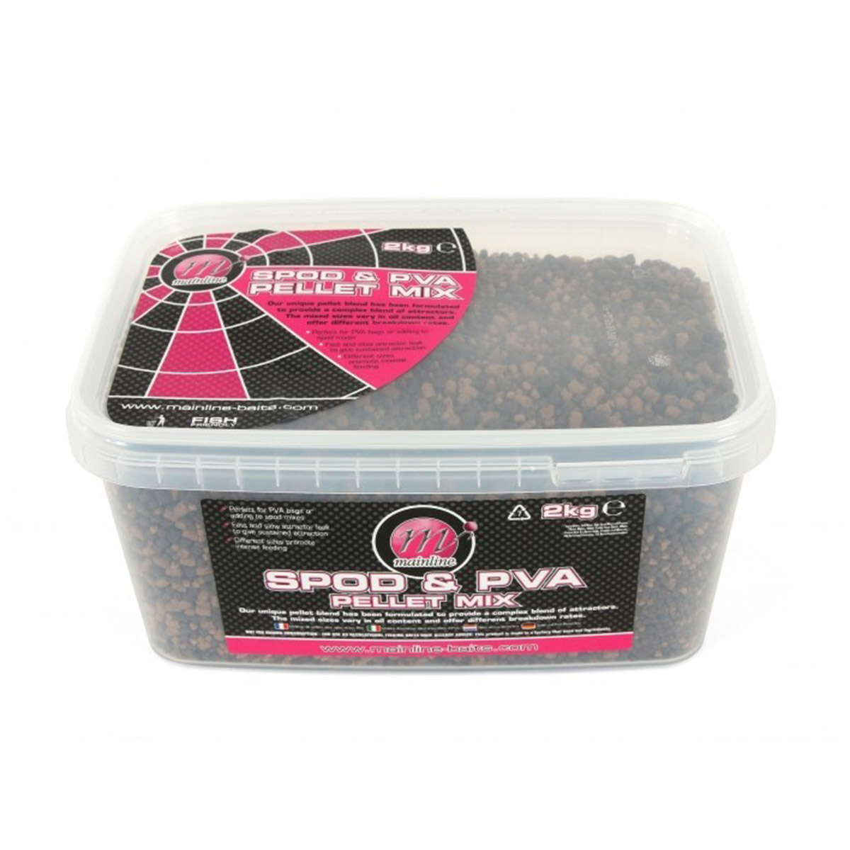 SPOD & PVA PELLET MIX ASSORTED FLAVOUR. SIZES 2kg (M06007) | Formax Store