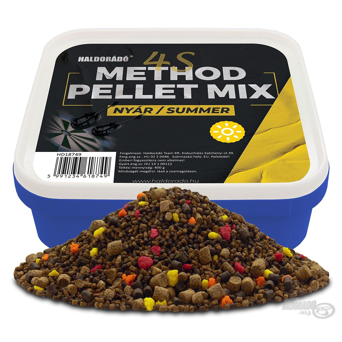 HALDORADO 4S METHOD PELLET MIX - LETO 400g | Formax Store