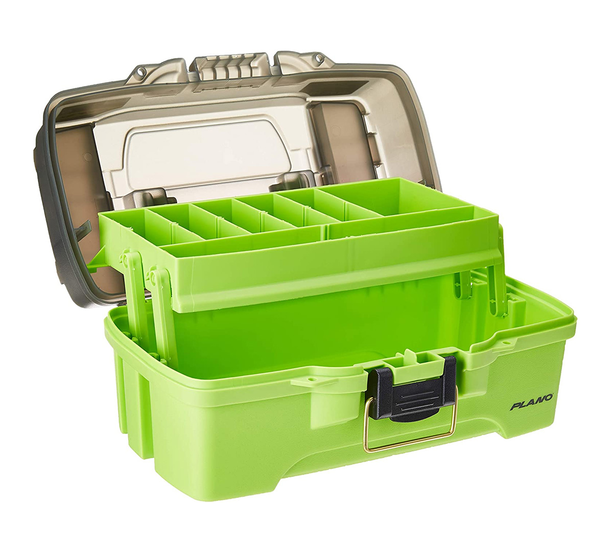 ONE-TRAY TACKLE BOX BRIGHT GREEN (PLAMT6211) | Formax Store