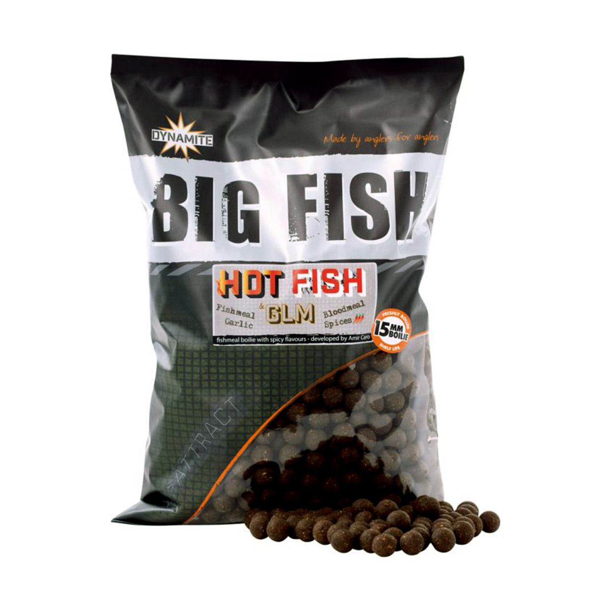 DYNAMITE BAITS Hot Fish&GLM 1.8kg 15mm (DY1518) | Formax Store