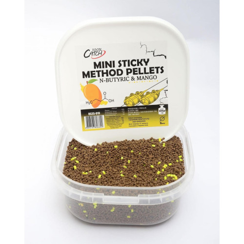BL-MINI STICKY METHOD PELLETS 500g N-BUTYRIC & MANGO | Formax Store